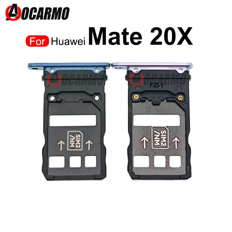Sim Card SIM Tray Slot Holder For Huawei Mate 20X Repair Parts ...
