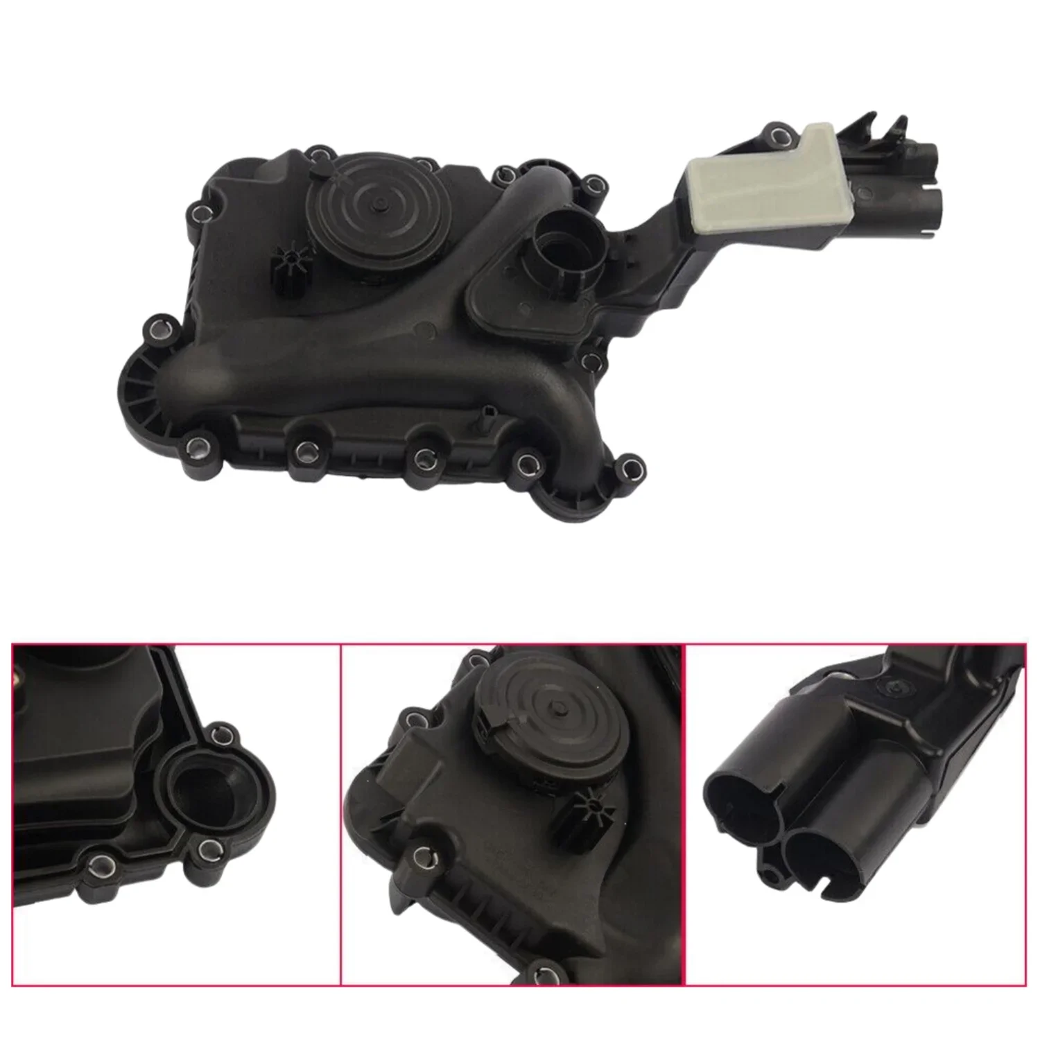 Crankcase Vent Valve Oil Separator For Audi A4 A5 A7 A8 Q5 Q7 3.0L 2010 ...