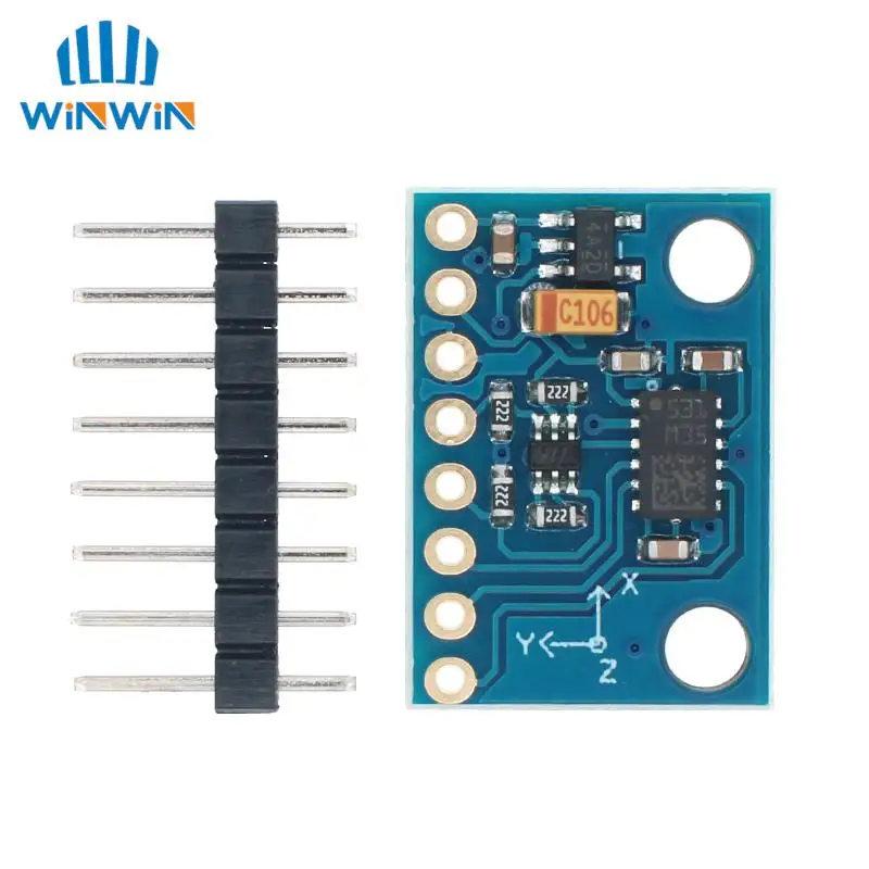 GY-511-LSM303DLHC-Module-e-Compass-3-Axis-Accelerometer-3-Axis ...