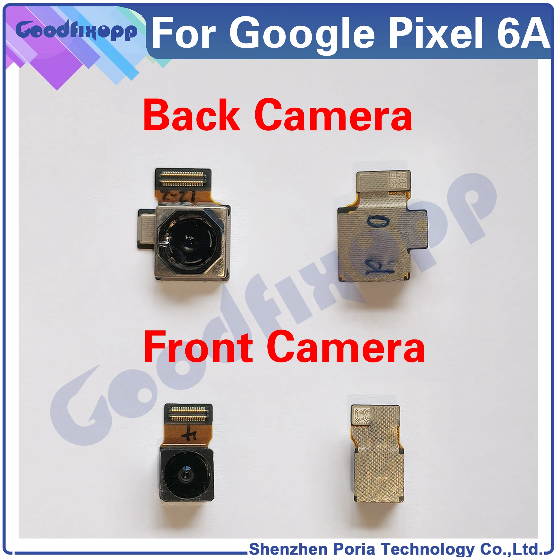 For-Google-Pixel-6A-GX7AS-GB62Z-G1AZG-Pixel6A-Camera-Modules-Big-Back ...