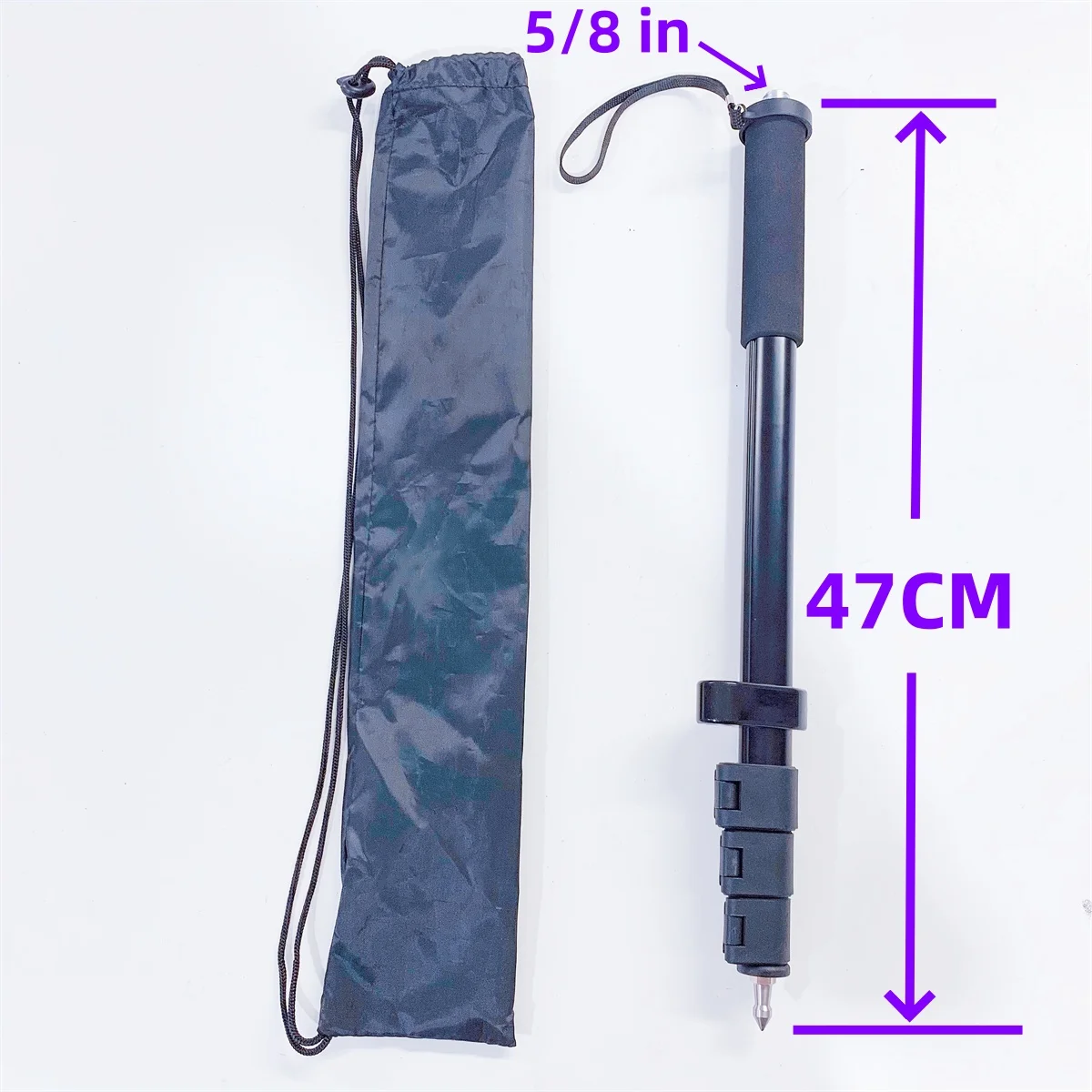 GPS-universal-support-rod-alignment-rod-aluminum-alloy-staff-5-8-inch ...