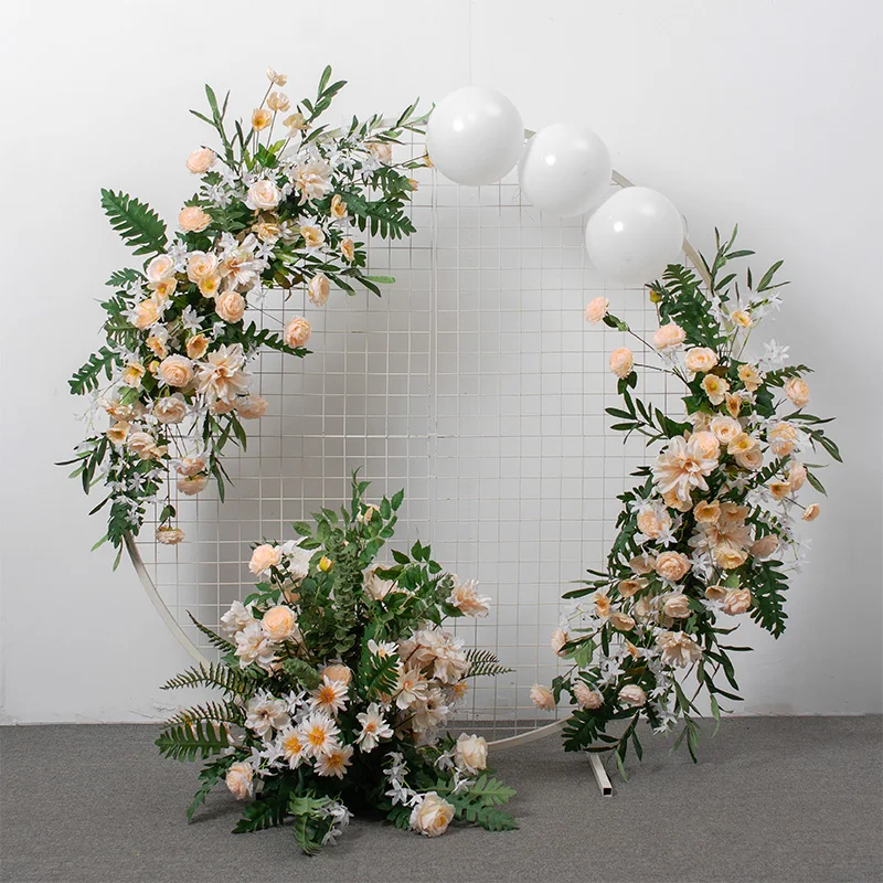 Crescent Flower Arrangement