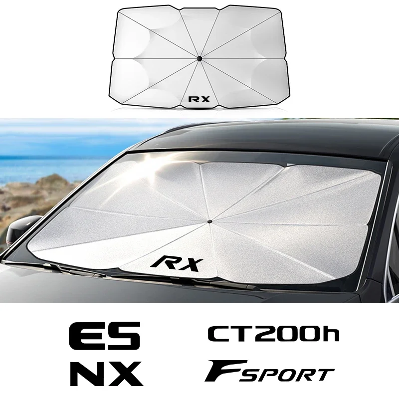 Car Windshield Sunshade Car Interior Front Sun Shade for Lexus CT200H ...