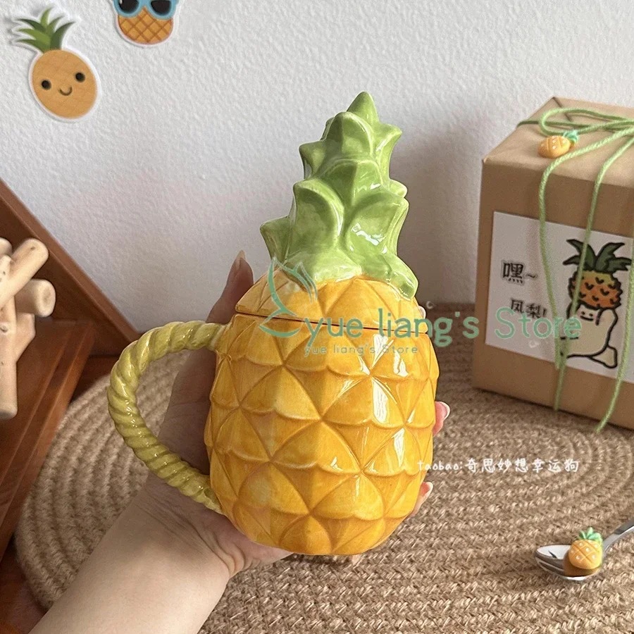 Pineapple Design Mugs