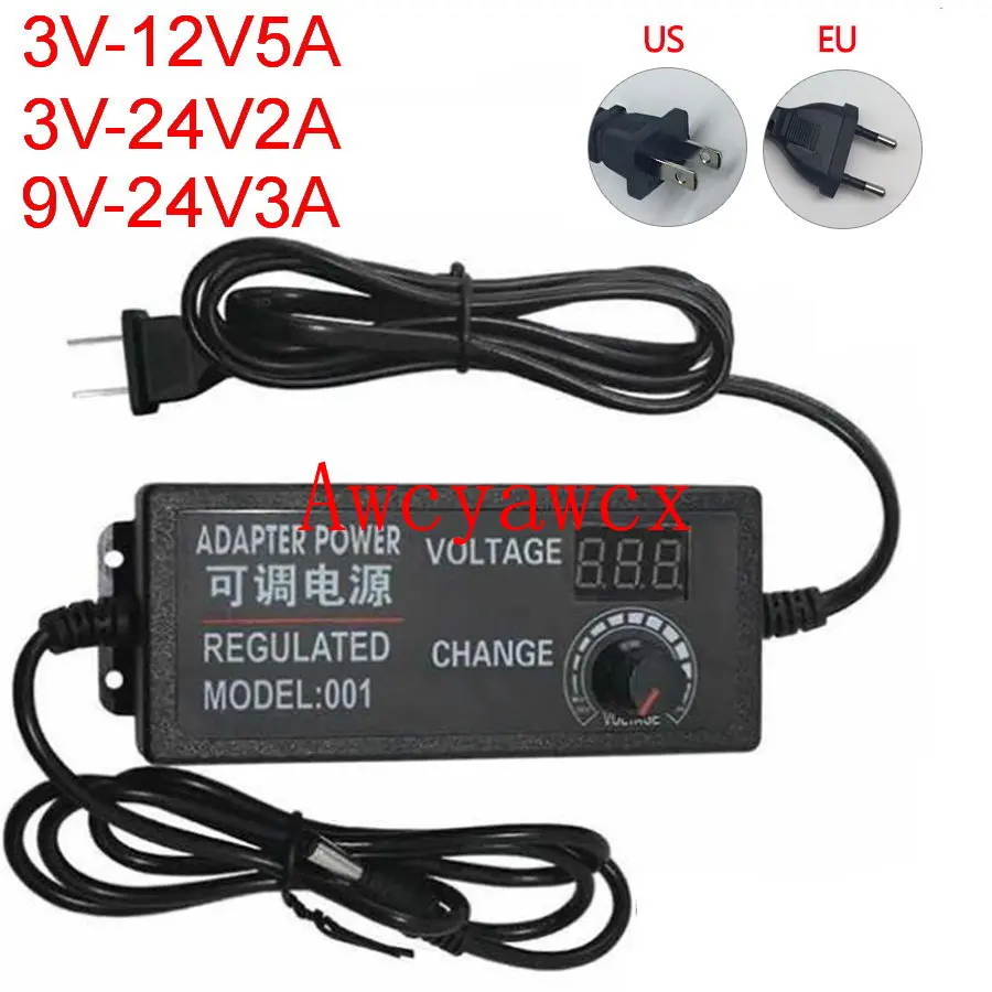 Adjustable 3V 4V 5V 6V 7V 8V 9V 10V 12V 13.5V 14V 15V 16V 18V 19V 20V 21V 24V 2A 3A 5A Power ...