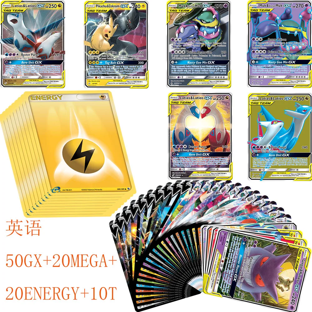 Juego de cartas de Pokémon para niños, juego de cartas de Pokémon en ...