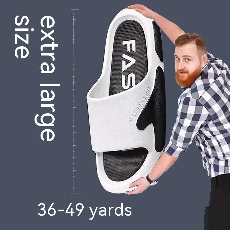 Extra-large Size 49 Slipper For Men In Summer 46 For External Wear Non ...