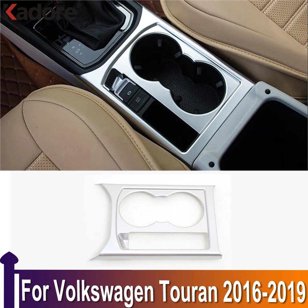 For Volkswagen Touran 2016 2017 2018 2019 Matte Cup Holder Decorative ...