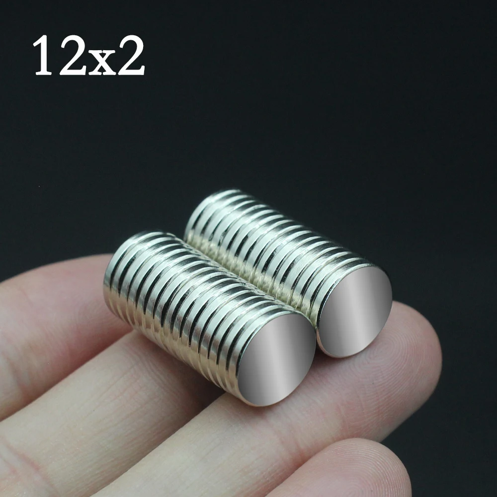 20-50-100pcs-12x2mm-N35-Super-Strong-Magnet-12mm-x-2mm-Round-Magnetic ...