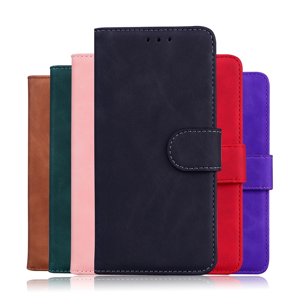 Leather Wallet Flip Case For Tecno Spark 9 Pro 8 8p 8c 7 7p 6 Go Spark ...