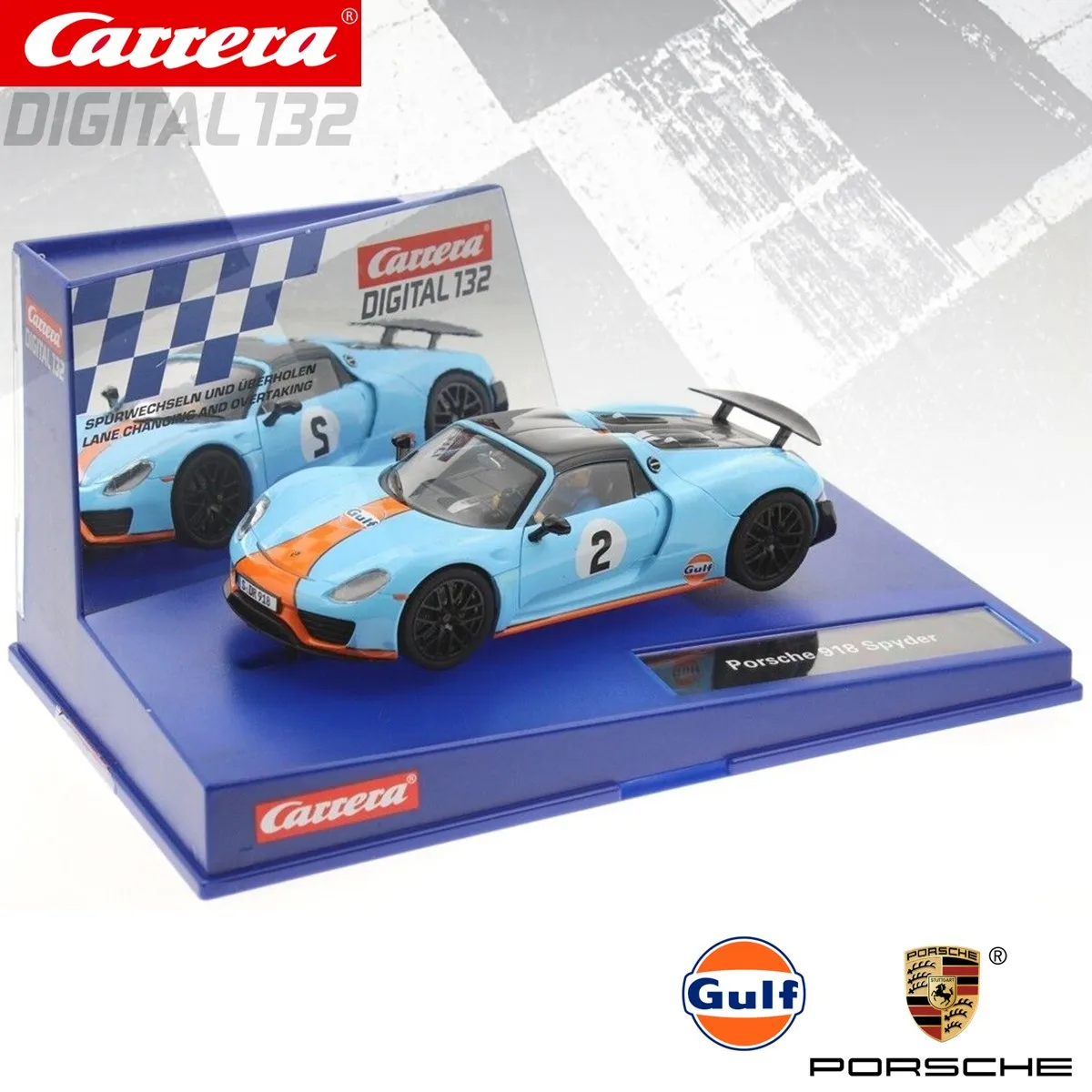 Gulf Porsche 918 Spyder Colors