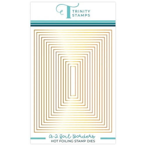 Tri S New 2023 A-2 Foil Borders Hot Foil Plate Metal Cutting Dies ...