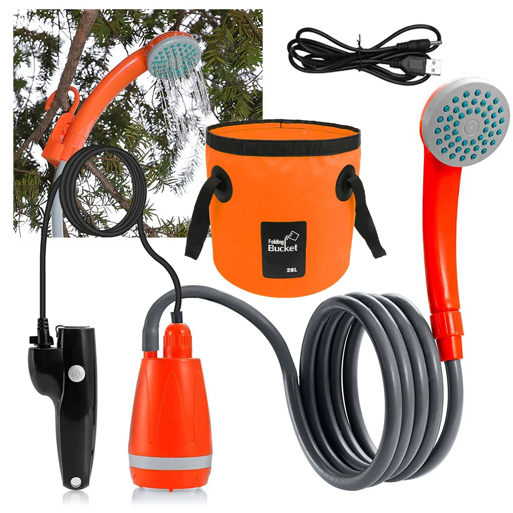 Outdoor-Portable-Camping-Shower-Kit-with-2-5-3-5L-min-Water-Discharge ...