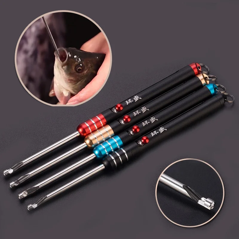 Stainless Steel Safety Extractor Fishing Hook Detacher Remover Rapid ...