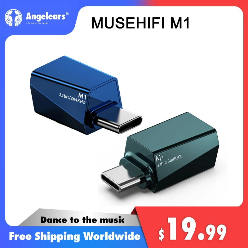MUSEHIFI-M1-Blue-NEW-2023-Type-C-to-3-5mm-Decoding-Amp-DAC-384kHz-32bit ...