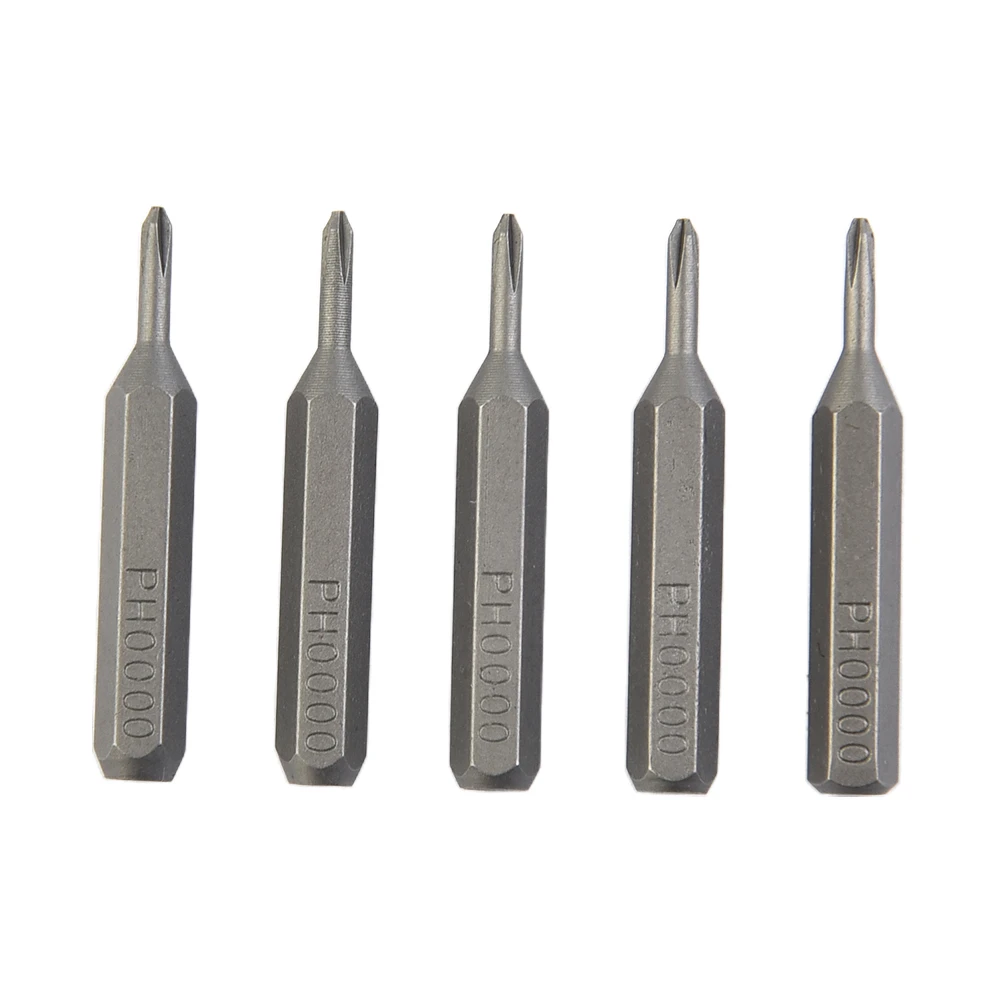 4mm Hex Shank 28mm Cross Screwdriver Bits PH0000 PH000 PH00 PH0 PH1 PH2 ...