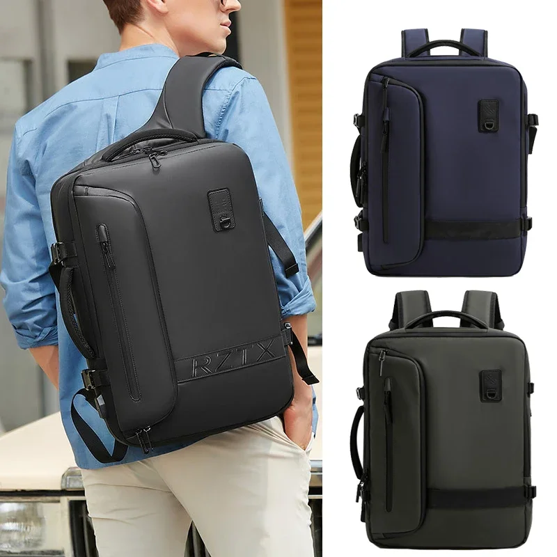 Airbag-with-Vacuum-System-Backpack-Men-Travel-Multifinonal-Waterproof ...