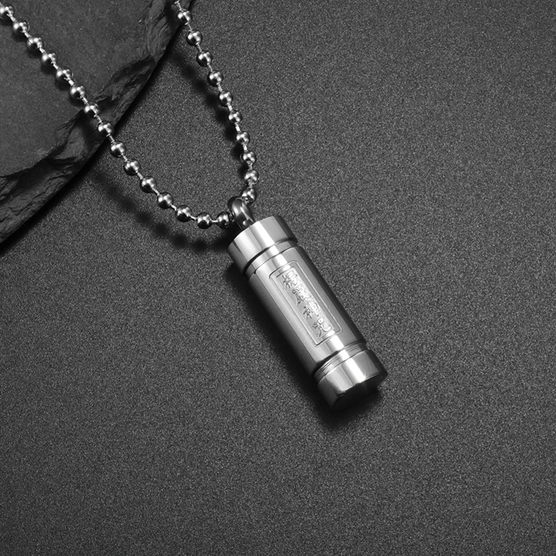 Fashion-Creative-Buddhist-Shurangama-Mantra-Cylindrical-Opening-Pendant ...