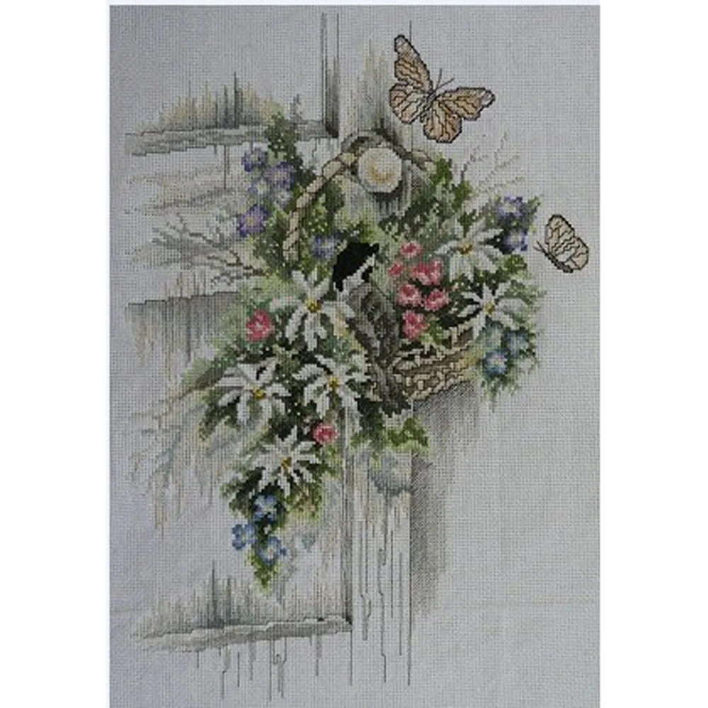 XX-5296-For-Needlework-Kit-NOT-PRINTED-Cross-Stich-Painting-Set-Cross ...