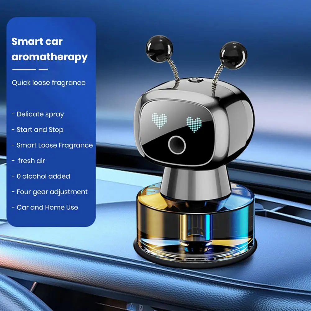 Rechargeable-Car-Diffuser-Robot-shaped-Car-Air-Freshener-with ...