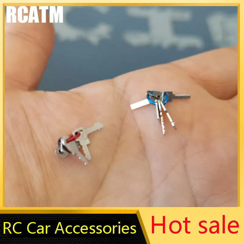 Metal-Simulated-Keys-Decorate-for-1-10-RC-Crawler-Car-Traxxas-TRX4 ...
