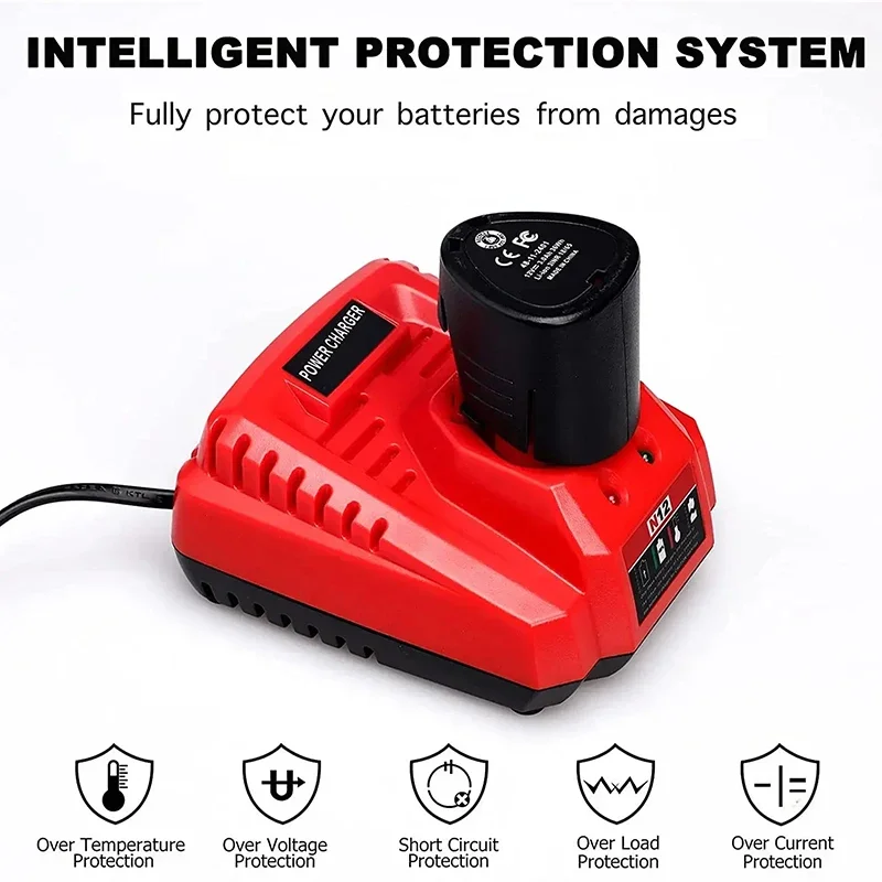 Charger Accessories for M12 N12 Compact Charge Fast Charger For ...