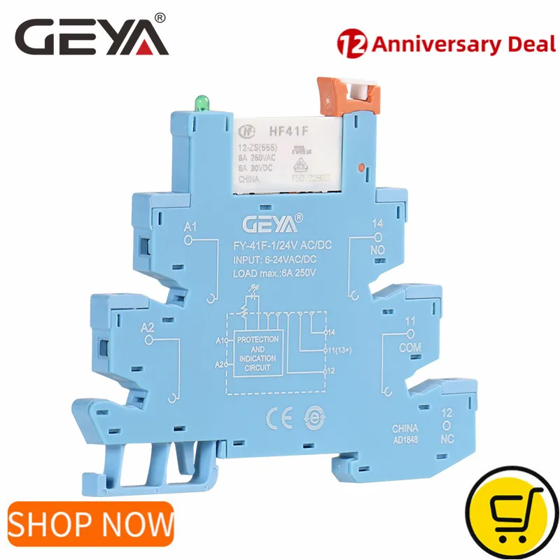 Relay Module Din Rail | Din Mount Rail Relay | Din Rail Power Relay ...