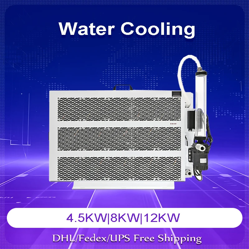 4-5KW-8KW-12KW-Water-Cooling-Row-Kit-Liquid-Cooling-Radiator-Kit-for ...