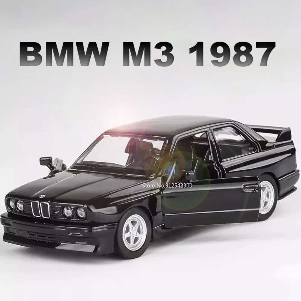 1-36-Scale-BMW-M3-1987-Toy-Car-Models-Alloy-Diecast-Doors-Opened-Pull ...