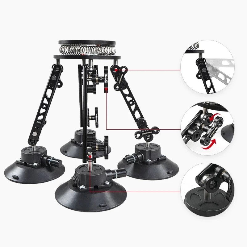 GreenBull CM100 Sucker On Board Stable Camera System Anti Shake Camera ...