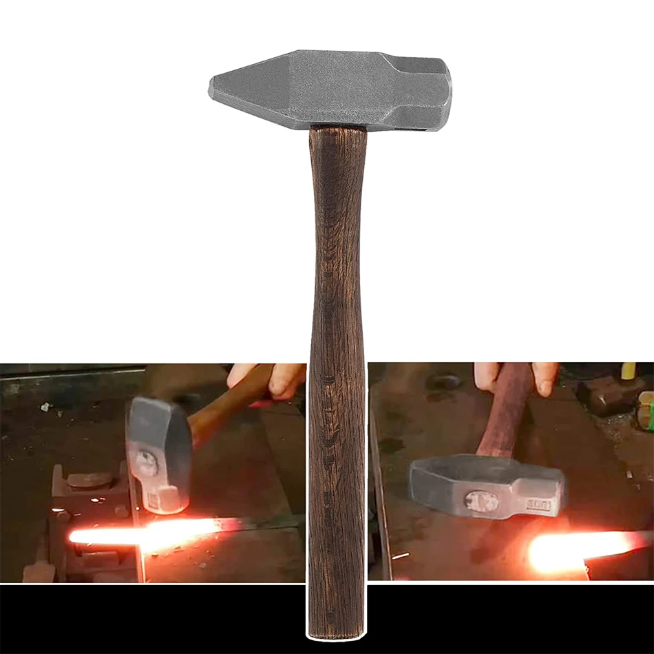 TM-Blacksmith-4LB-forge-Hammer-for-Farrier-Knife-Making-Hand-Made ...
