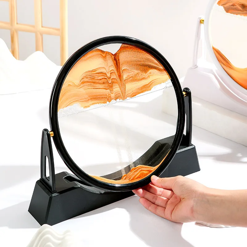 Hourglass Painting | Sand Art Hourglass | Glass Home Decor | Hourglass ...