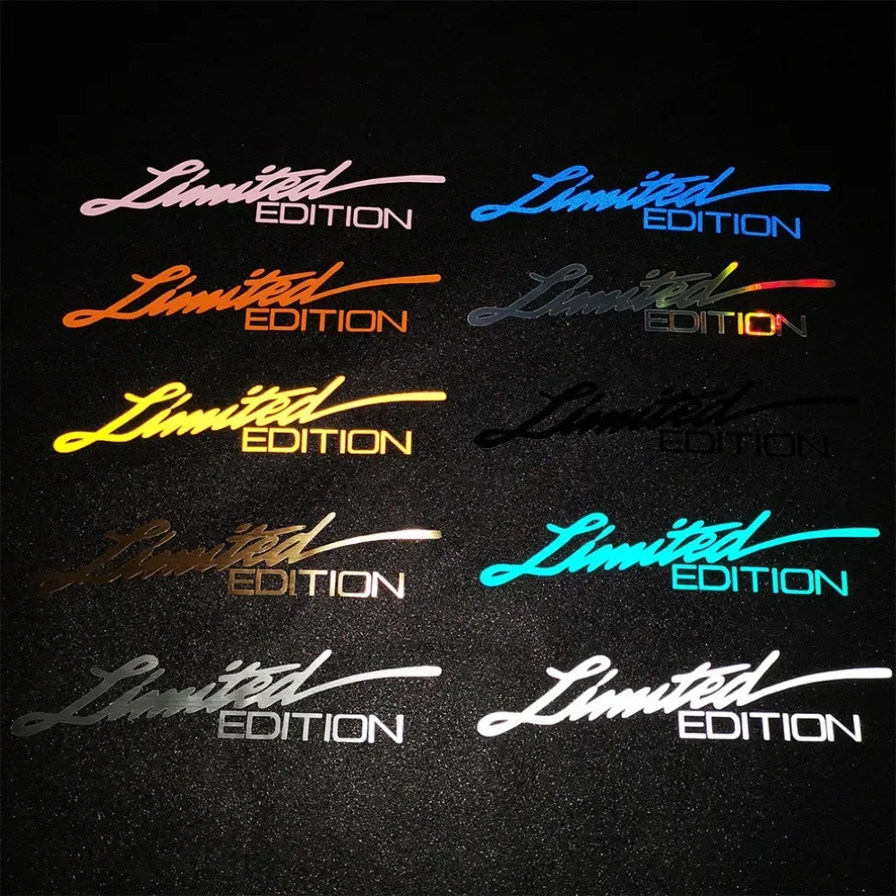 Car-LIMITED-EDITION-Sticker-Creative-Laser-Reflective-Car-styling ...