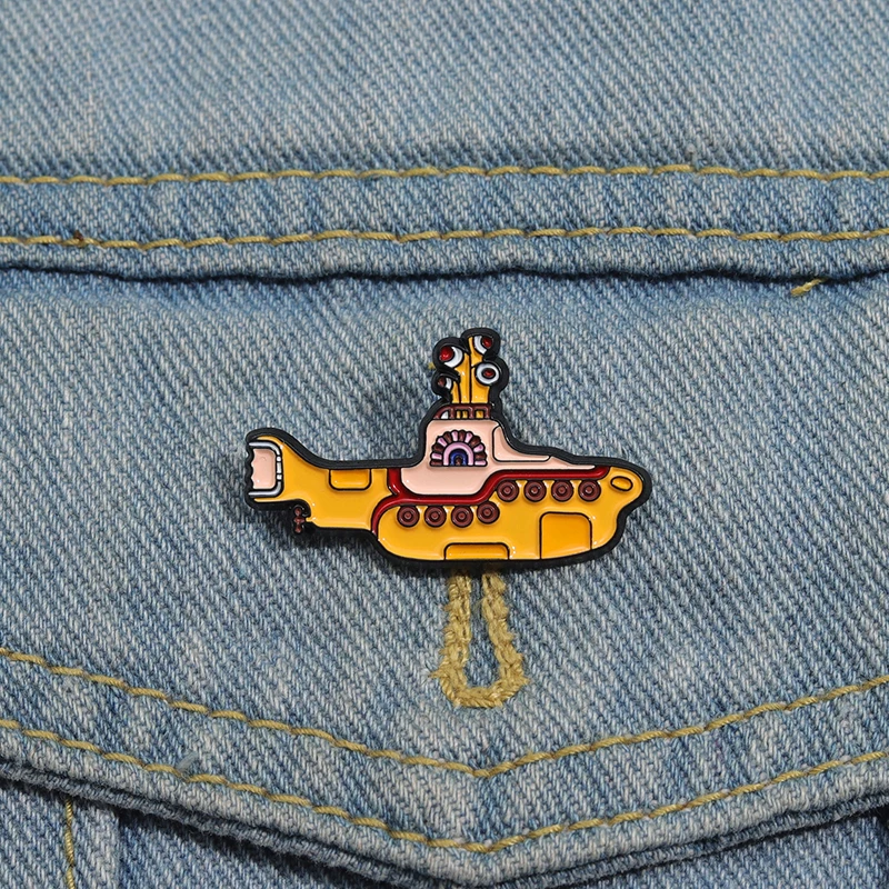 Famous-Band-Cartoon-Ship-Enamel-Pins-Song-Album-Brooches-Lapel-Badge ...
