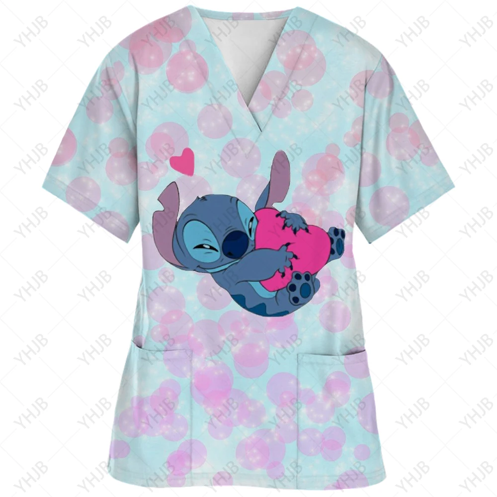 Uniforme clínico de enfermera de Disney Star Baby Stitch, uniforme de ...