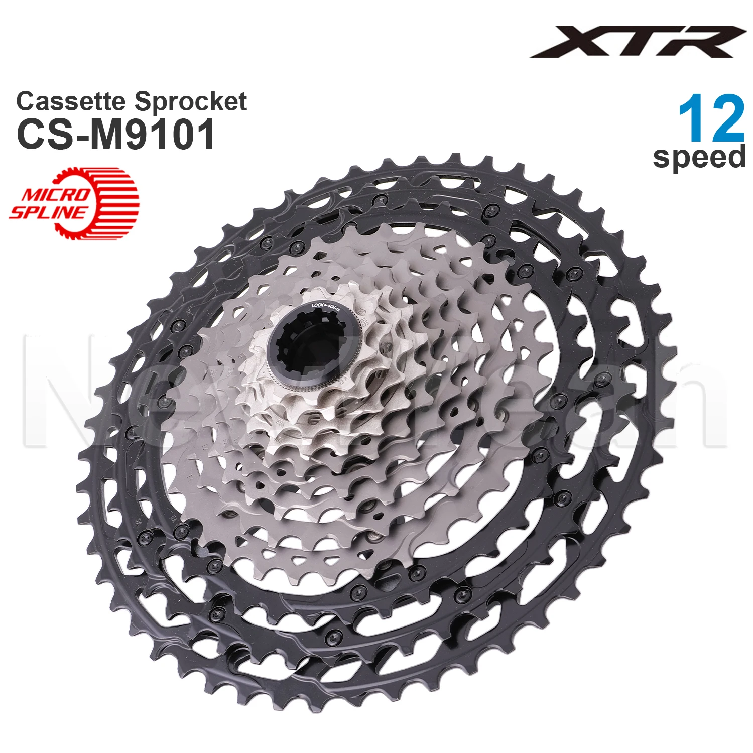 SHIMANO XTR CS-M9101 HYPERGLIDE Cassette Sprocket M9100 Freewheel Cogs ...