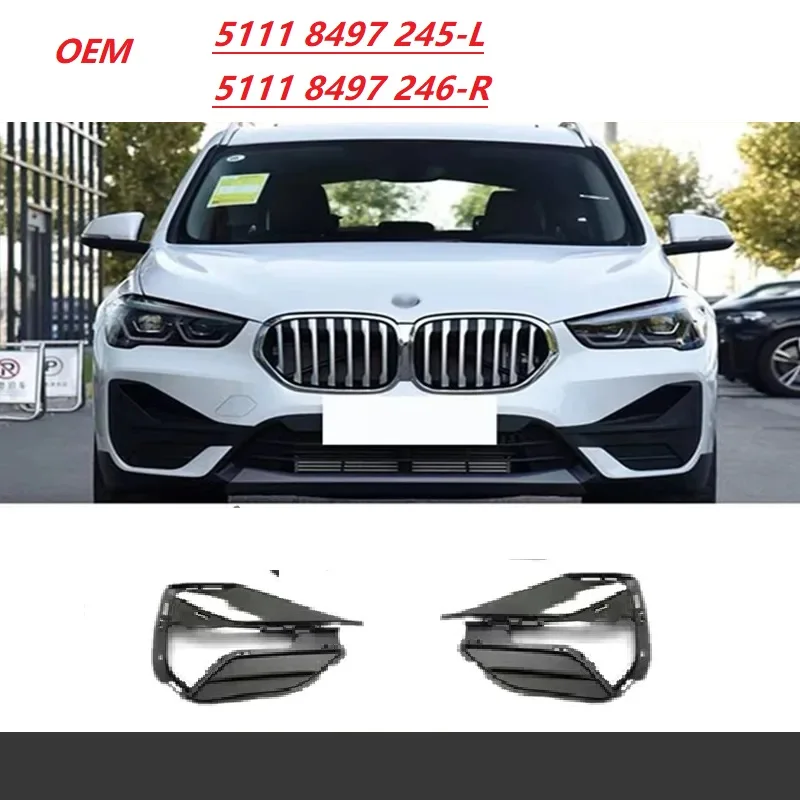 Front-bumper-fog-lamp-cover-BMW-X1-F48-LCI-OEM-51118497245-51118497246 ...