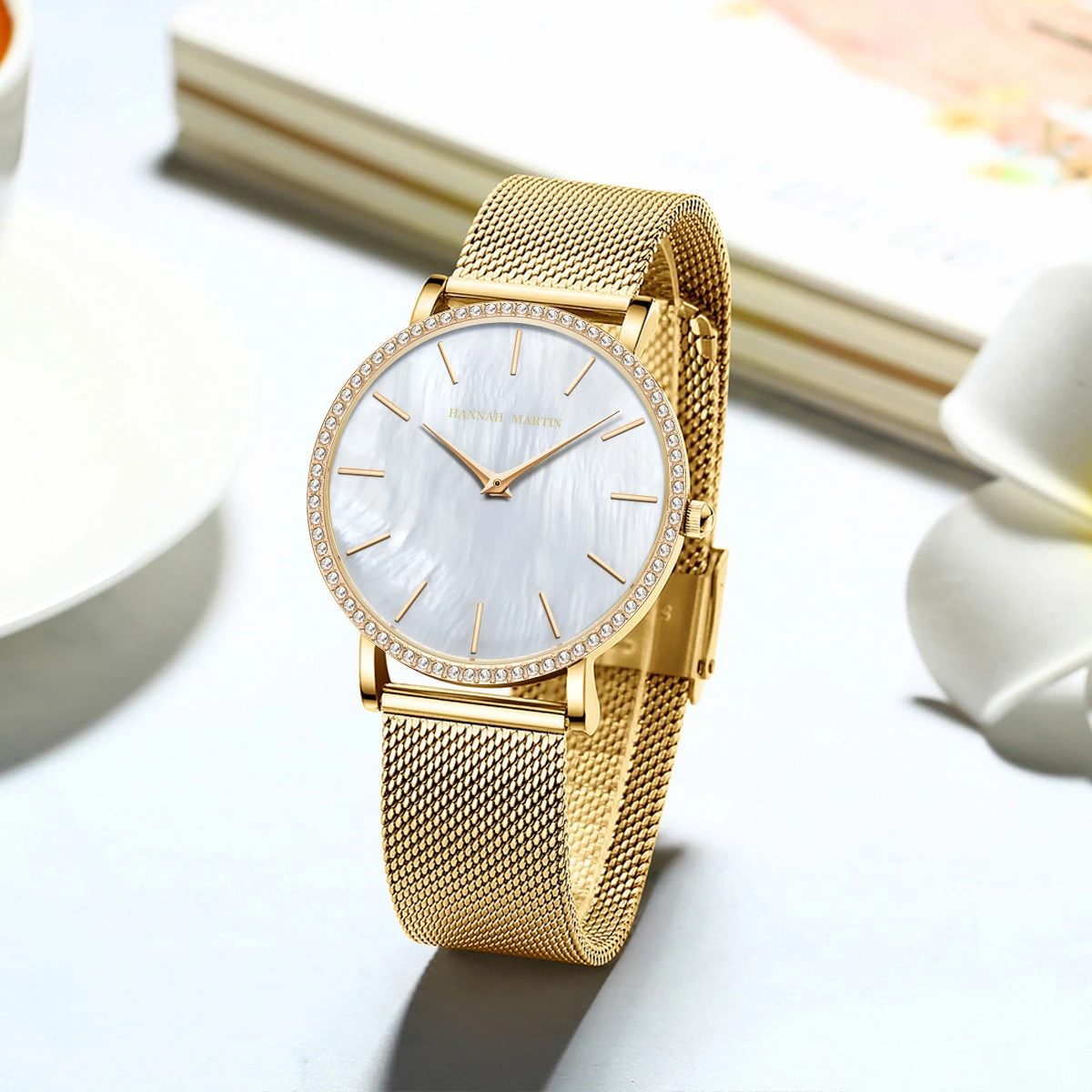 Reloj-Mujer-Japanese-Quartz-Movement-Luxury-Women-Watch-Rhinestone ...