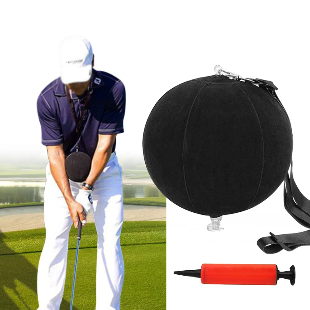 Golf-Swing-Trainer-Ball-With-Inflatable-Assist-Posture-Correction ...