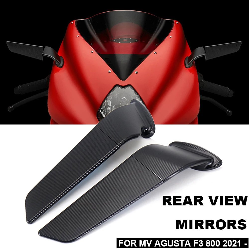 New Motorcycle Accessories Rearview Rear View Mirrors Glass Back Side ...