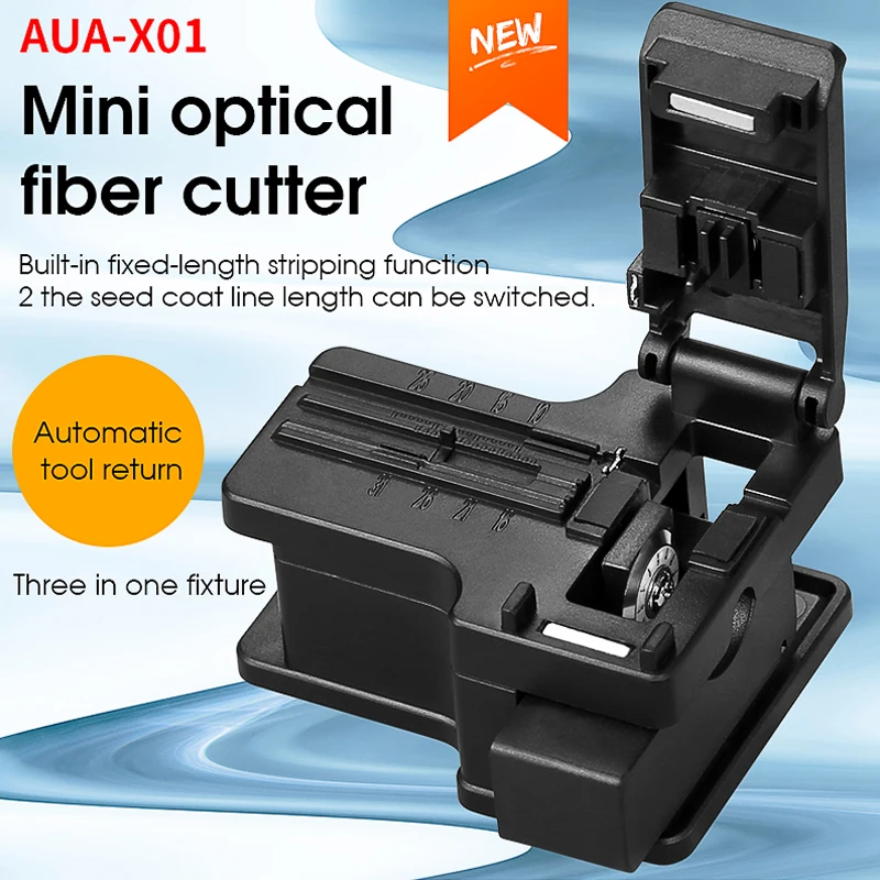 Fiber Cleaver AUA X01 Cable Cutting Knife FTTH Fiber Optic Knife Tools ...