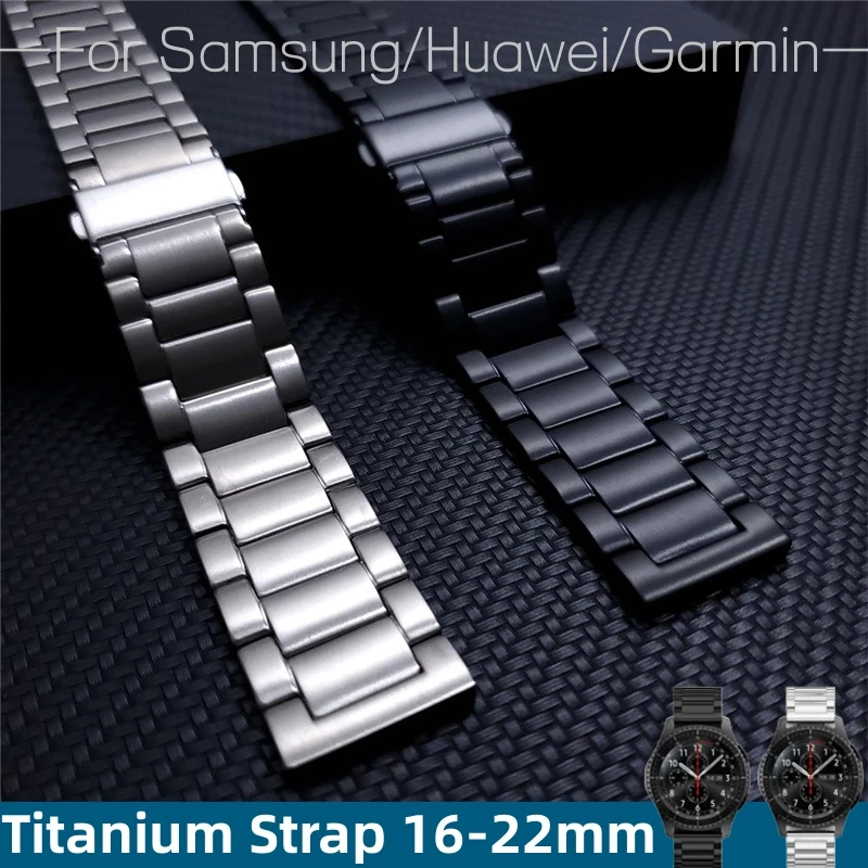 Universal-Titanium-Alloy-Watch-Strap-Watch-Accessories-Metal-Watchband ...