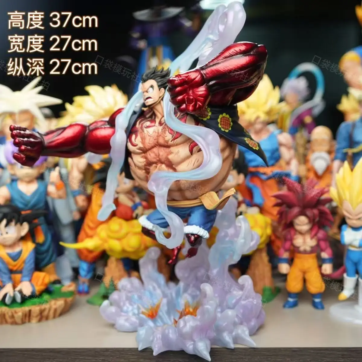 JT Statue ONE PIECE Monkey D Luffy Figure Gear fourth Luffy PVC Action ...