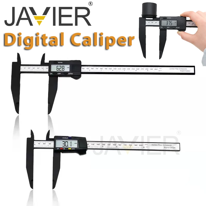 Calibrador electrónico Digital Vernier, herramientas de medición de ...