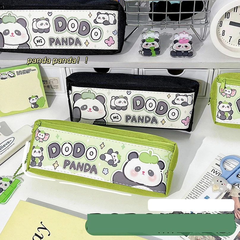 Panda-Pencil-Case-School-Supplies-Trousse-Cute-Pencilcase-Large ...