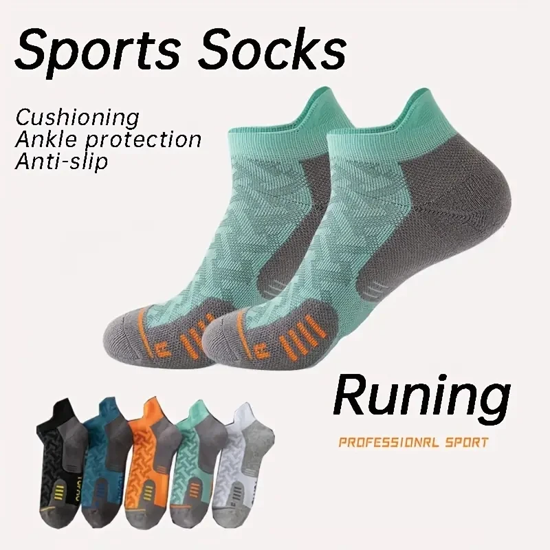 3-pairs-new-men-s-professional-sports-short-socks-thick-towel-quick-dry ...