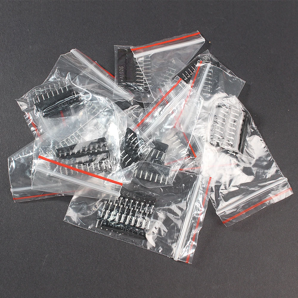 65PCS-exclusion-Network-Resistor-Electronic-Component-Kit-13-in-1-9A103 ...