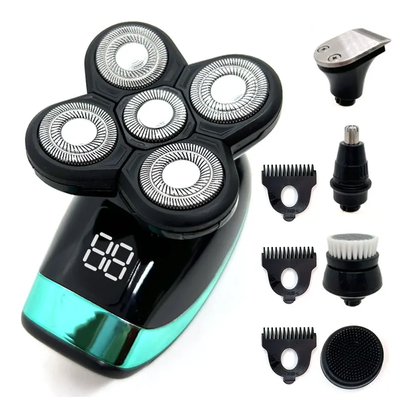 5-IN-1-Electric-Razor-Electric-Shaver-Rechargeable-Shaving-Machine-for ...
