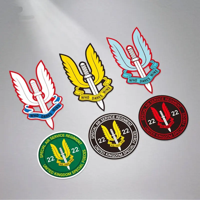 UK-SAS-Special-Air-Service-Regiment-Sticker-Who-Dares-Wins-British-Army ...