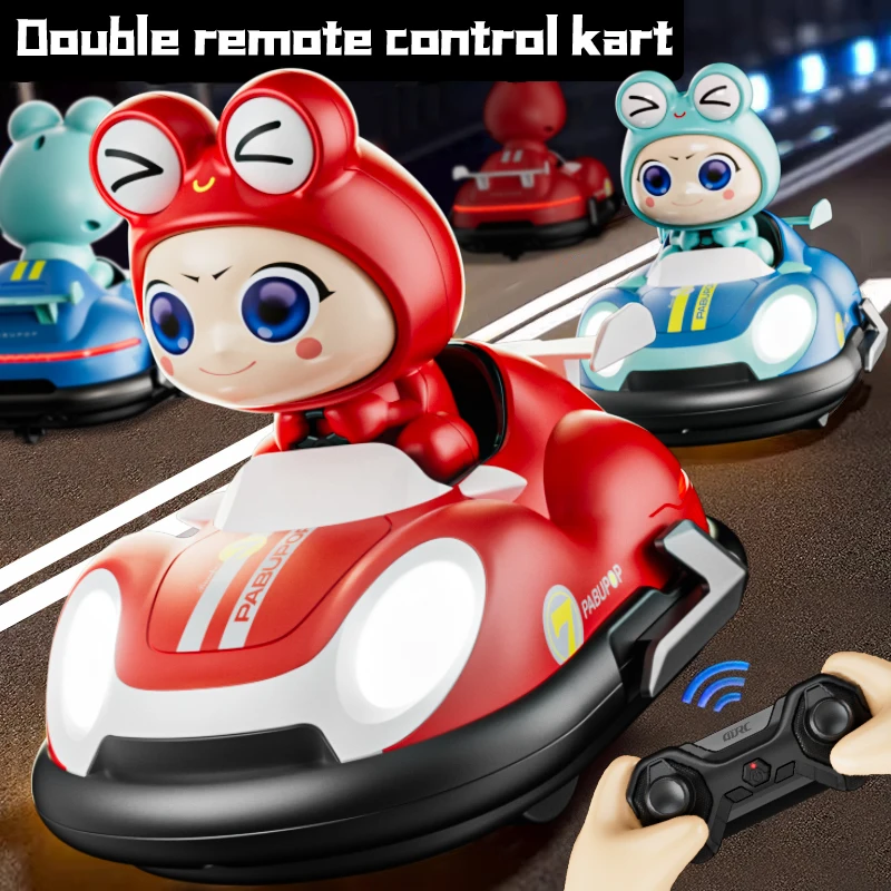 Y7-RC-Toy-2-4G-Super-Battle-Bumper-Car-Pop-up-Doll-Crash-Bounce ...